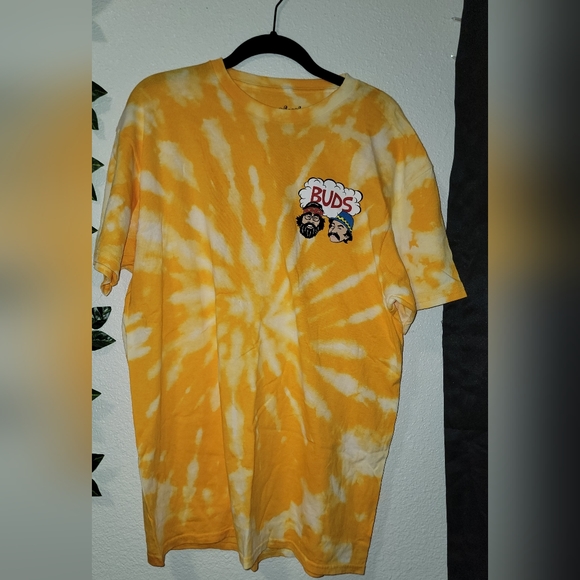 Cheech & Chong | Shirts | Yellow Tiedye Cheech And Chong | Poshmark